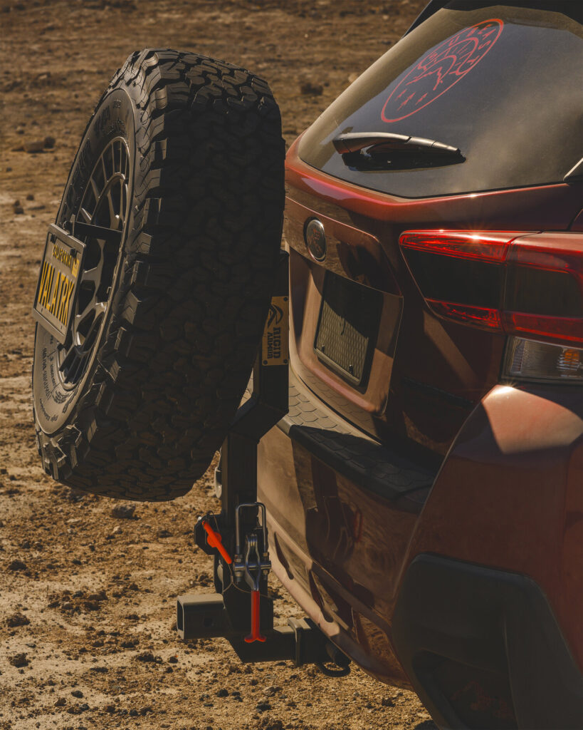 Convenient Spare Tire Storage | Best Rear Tire Carriers For Subaru