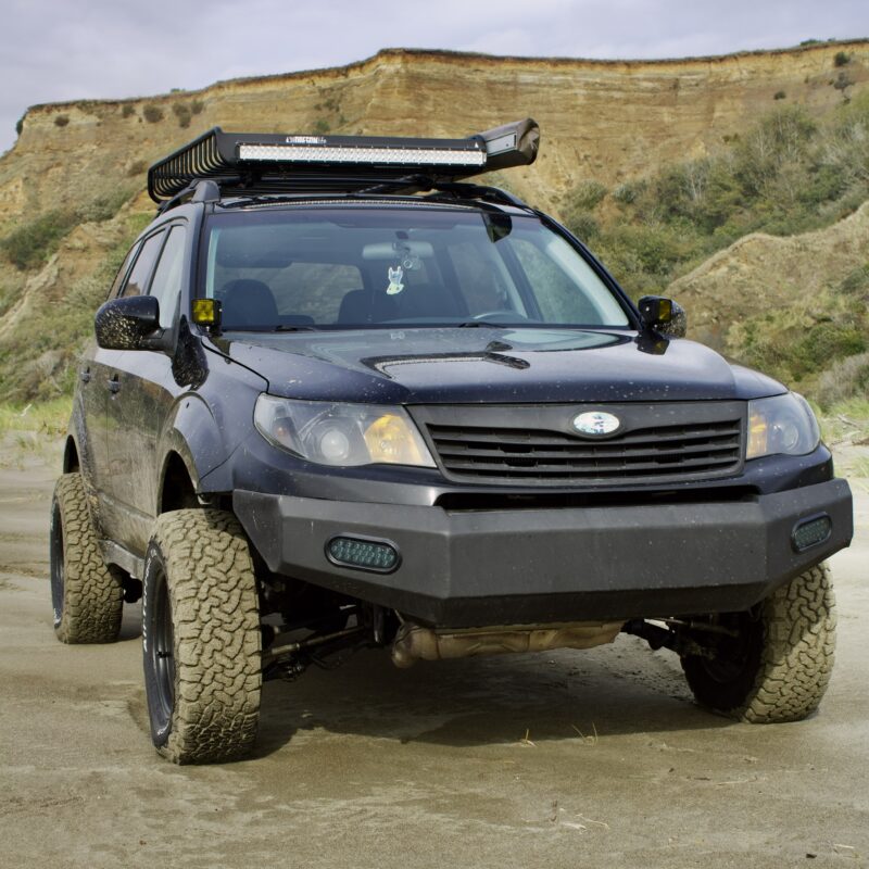 Modified Subaru Forester Takes On Oregon Trails: Lifted 4 Inches